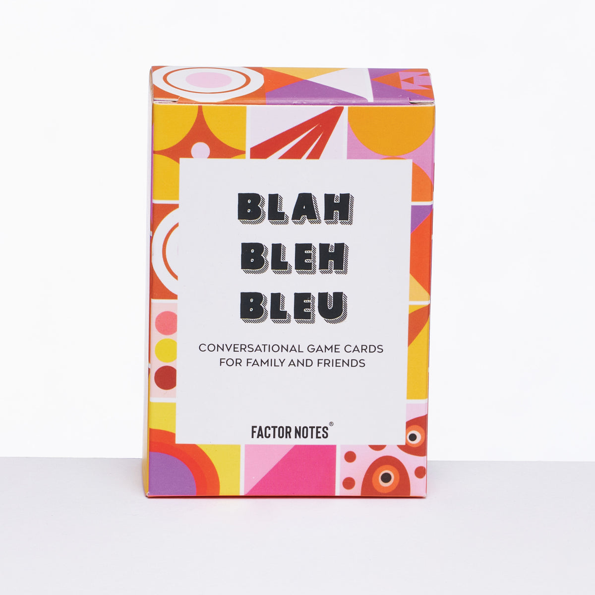 Blah Bleh Bleu Conversational Game Cards - 64 Illustrated Conversation ...