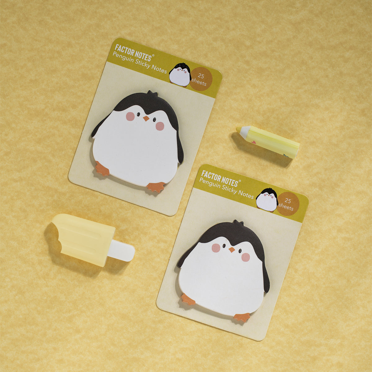 Penguin: Sticky Note – Factor Notes