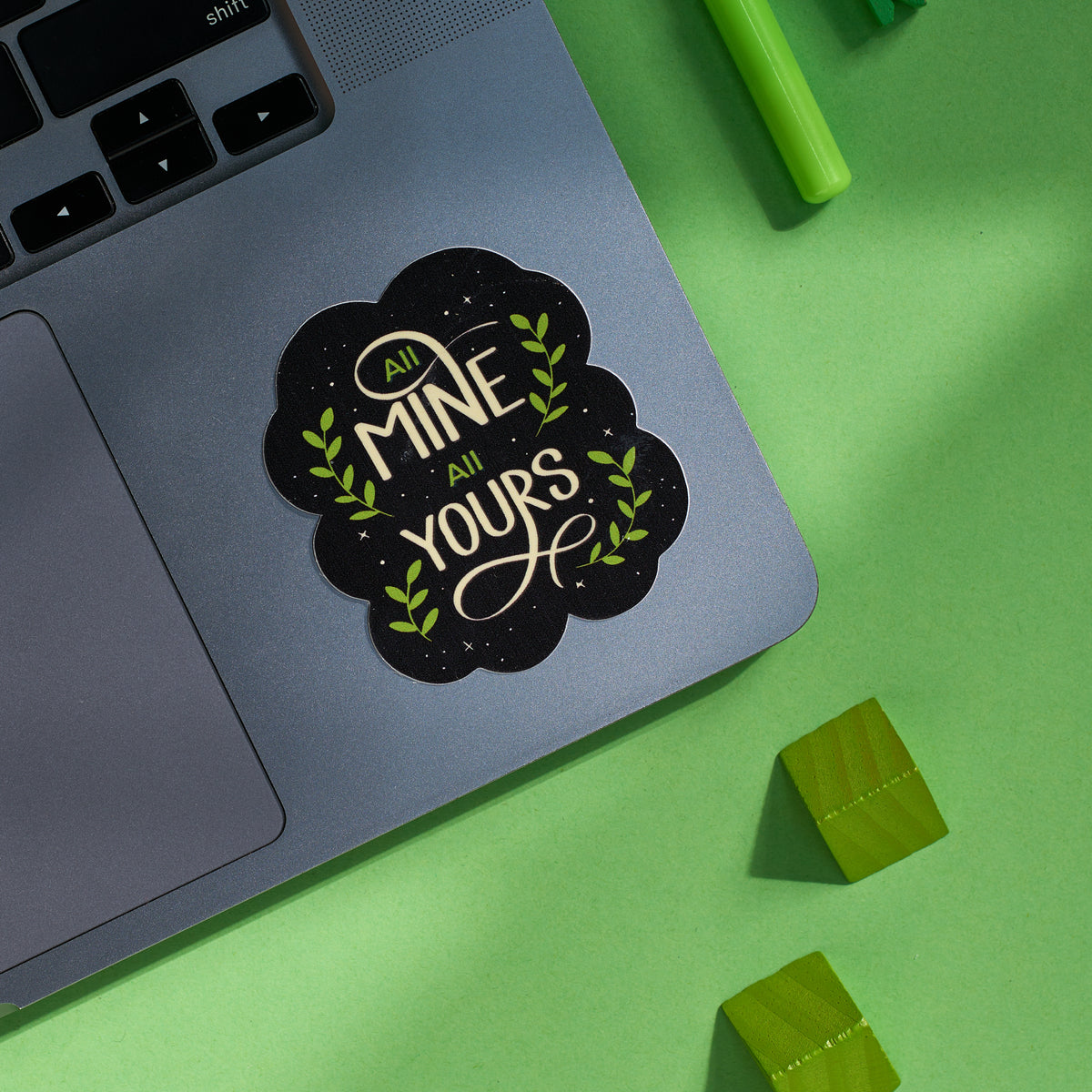All Mine All Yours - Laptop Sticker – Factor Notes