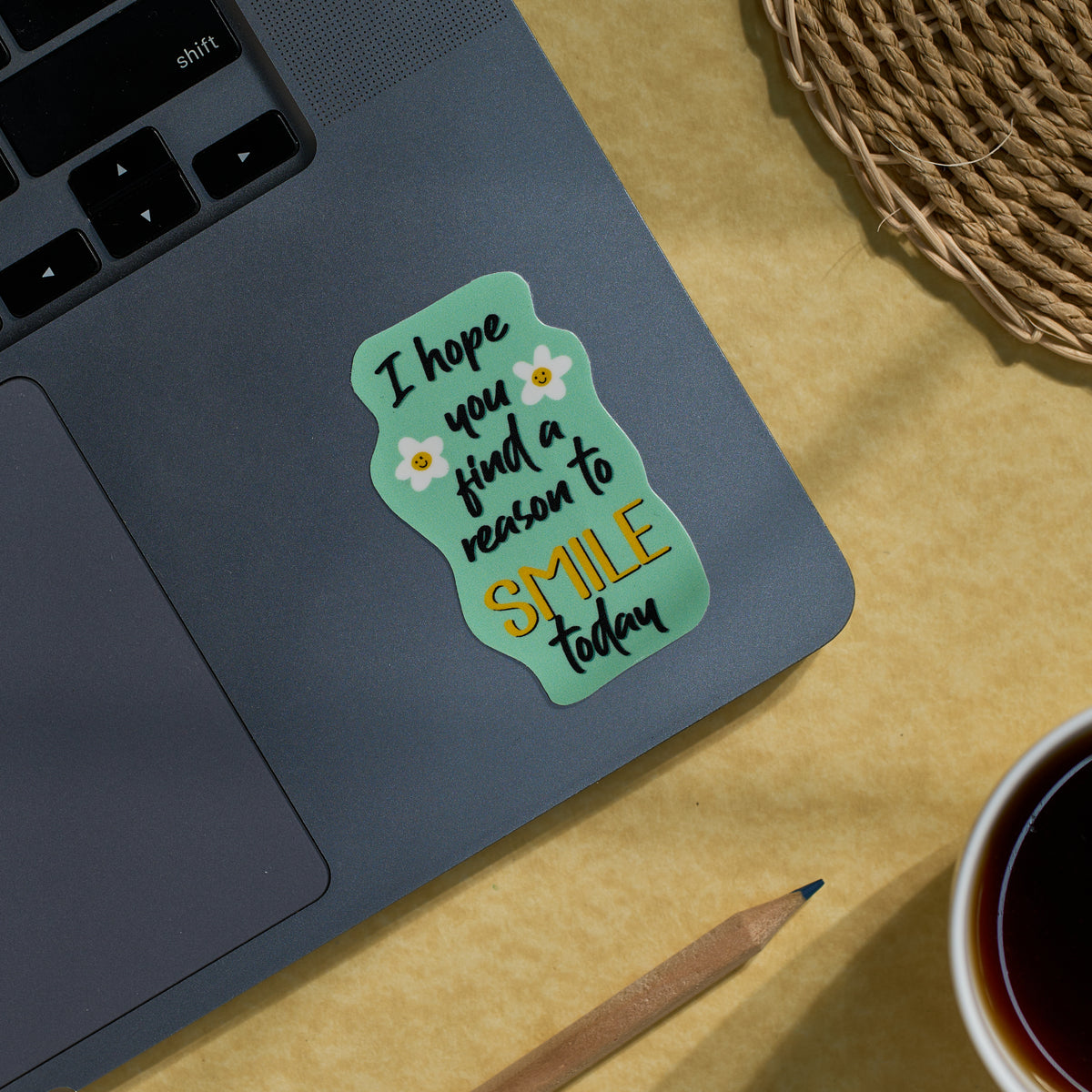 Smile - Laptop Sticker – Factor Notes