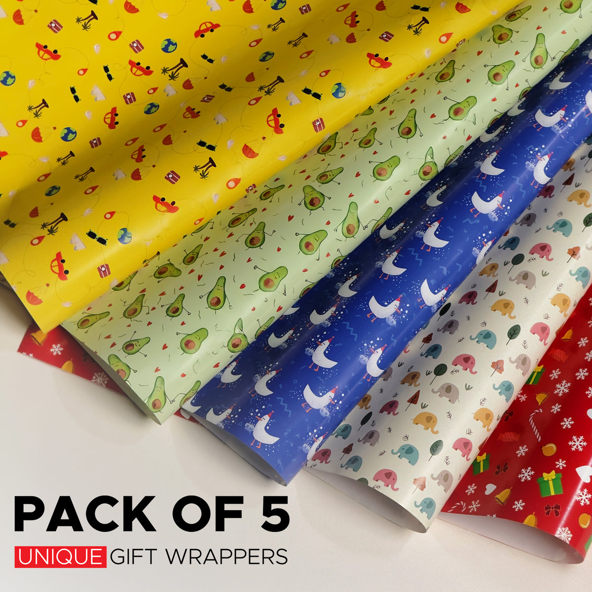 Gift Wrappers - Pack of 5 – Factor Notes