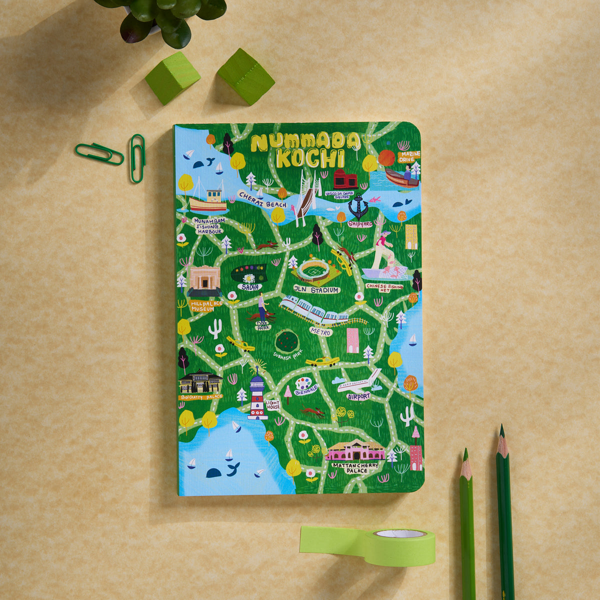 Pursuit Series - Nummada Kochi A5 ruled 90 gsm notebook – Factor Notes