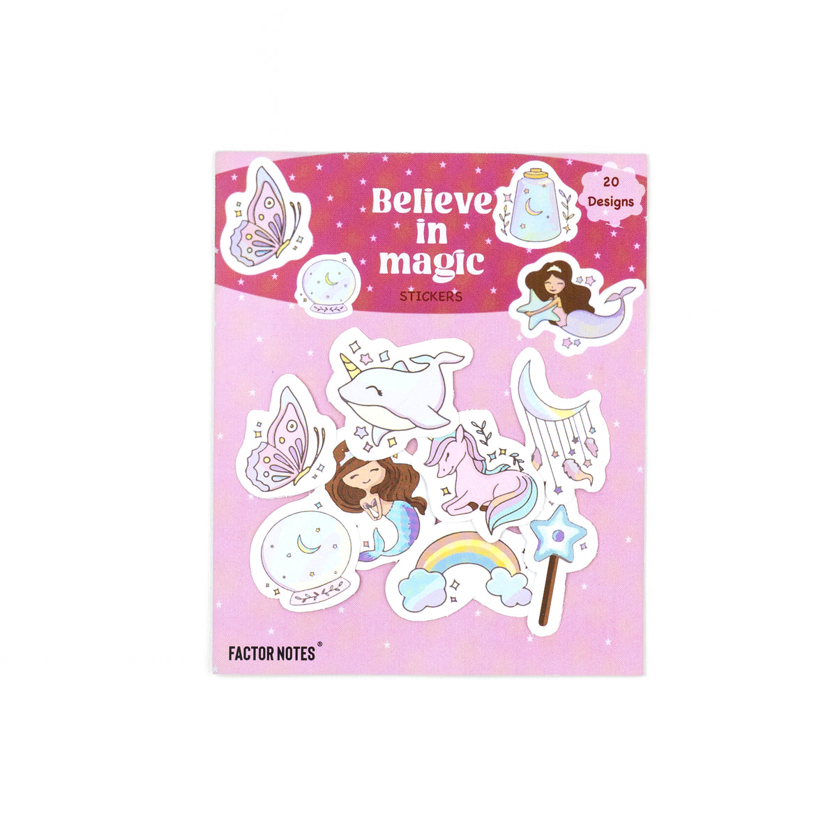 Believe in Magic - Sticker Pack – Factor Notes