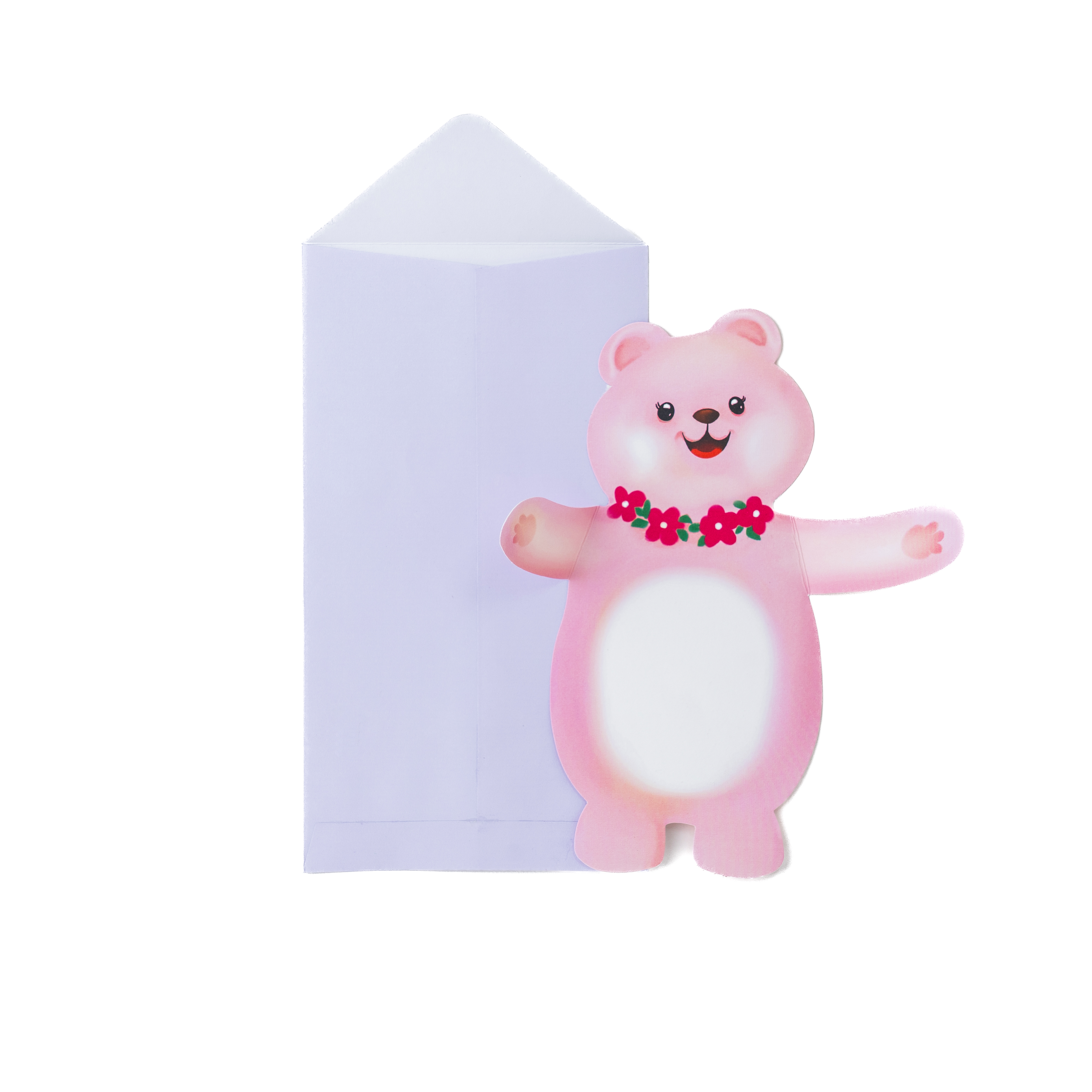 Pink Bear Hug Card – Factor Notes