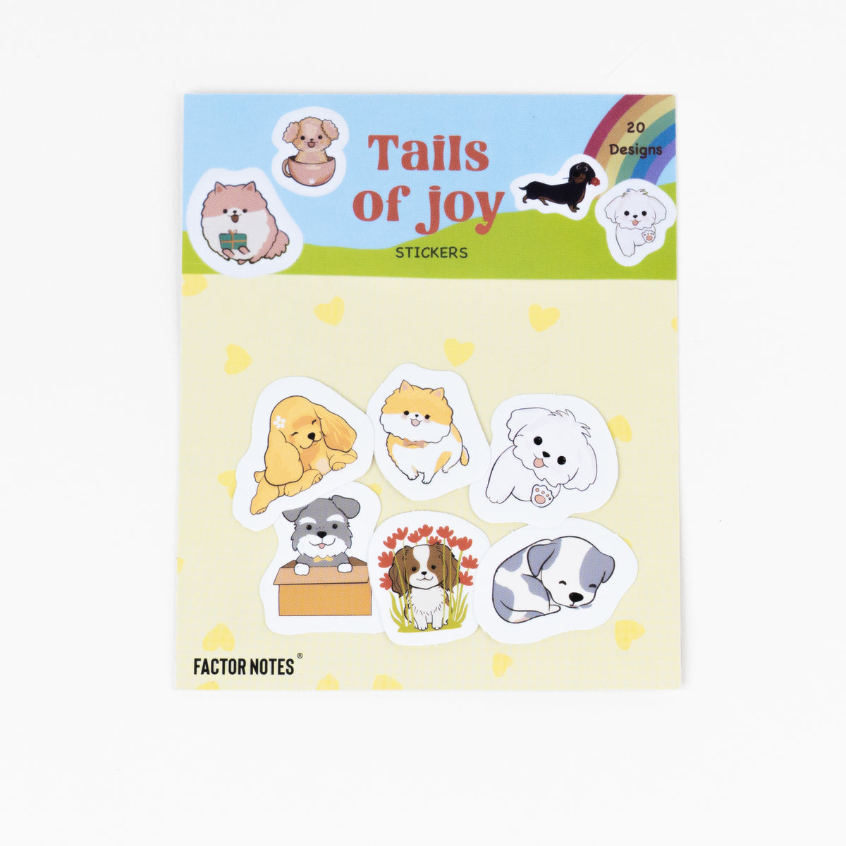 Tails of Joy - Sticker Pack – Factor Notes