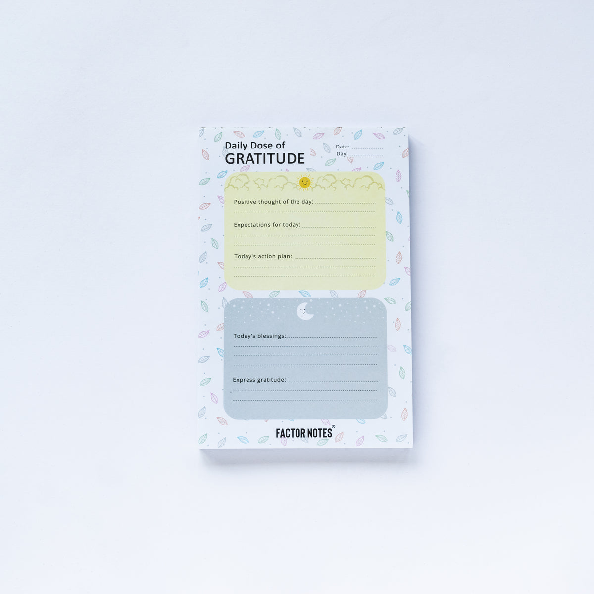 Daily Dose of Gratitude Journal Pad | A5 | 90 GSM | 90 Tear-Off Pages ...