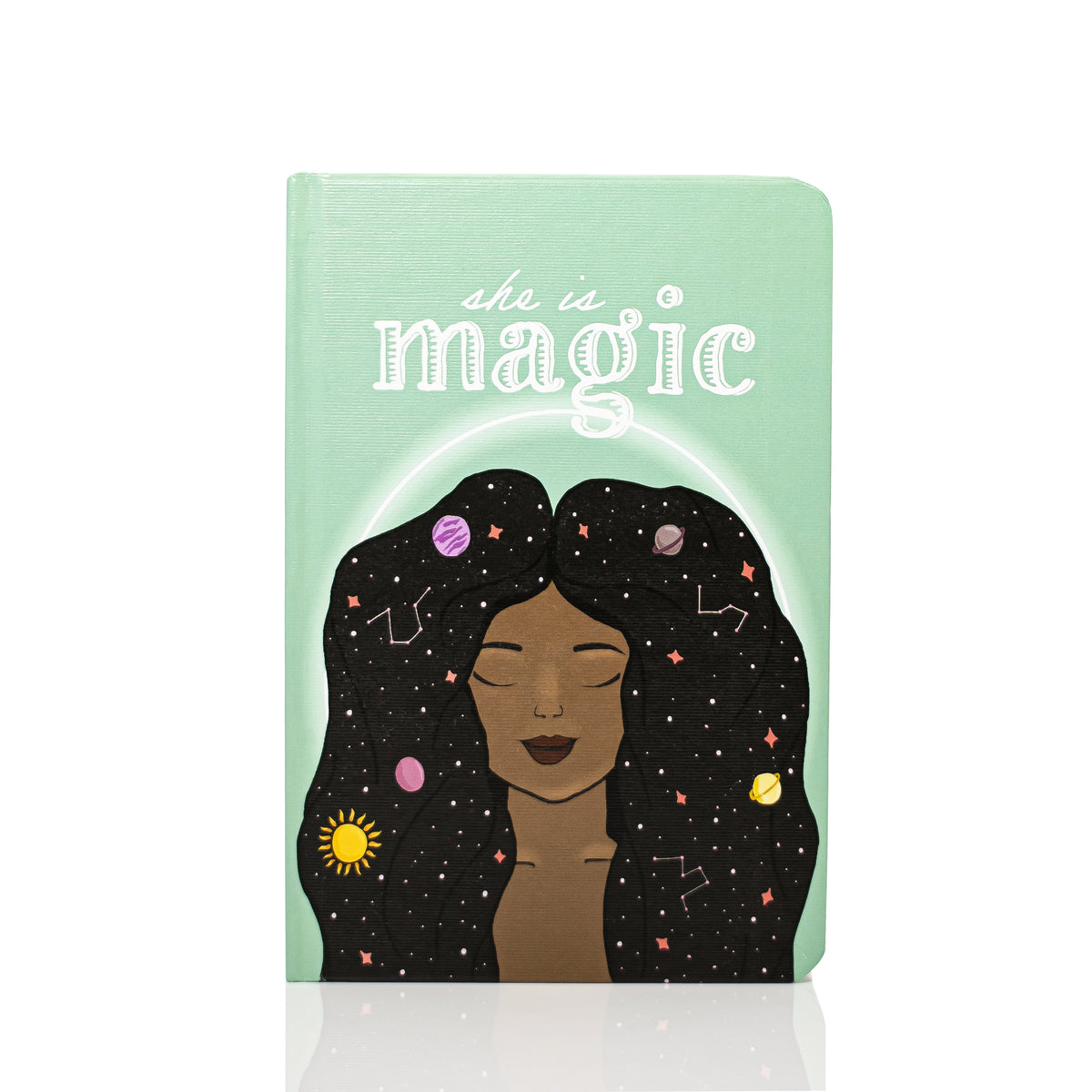 She is Magic A5 Designer Hard Cover Notebook | 100 GSM | 200 Pages ...